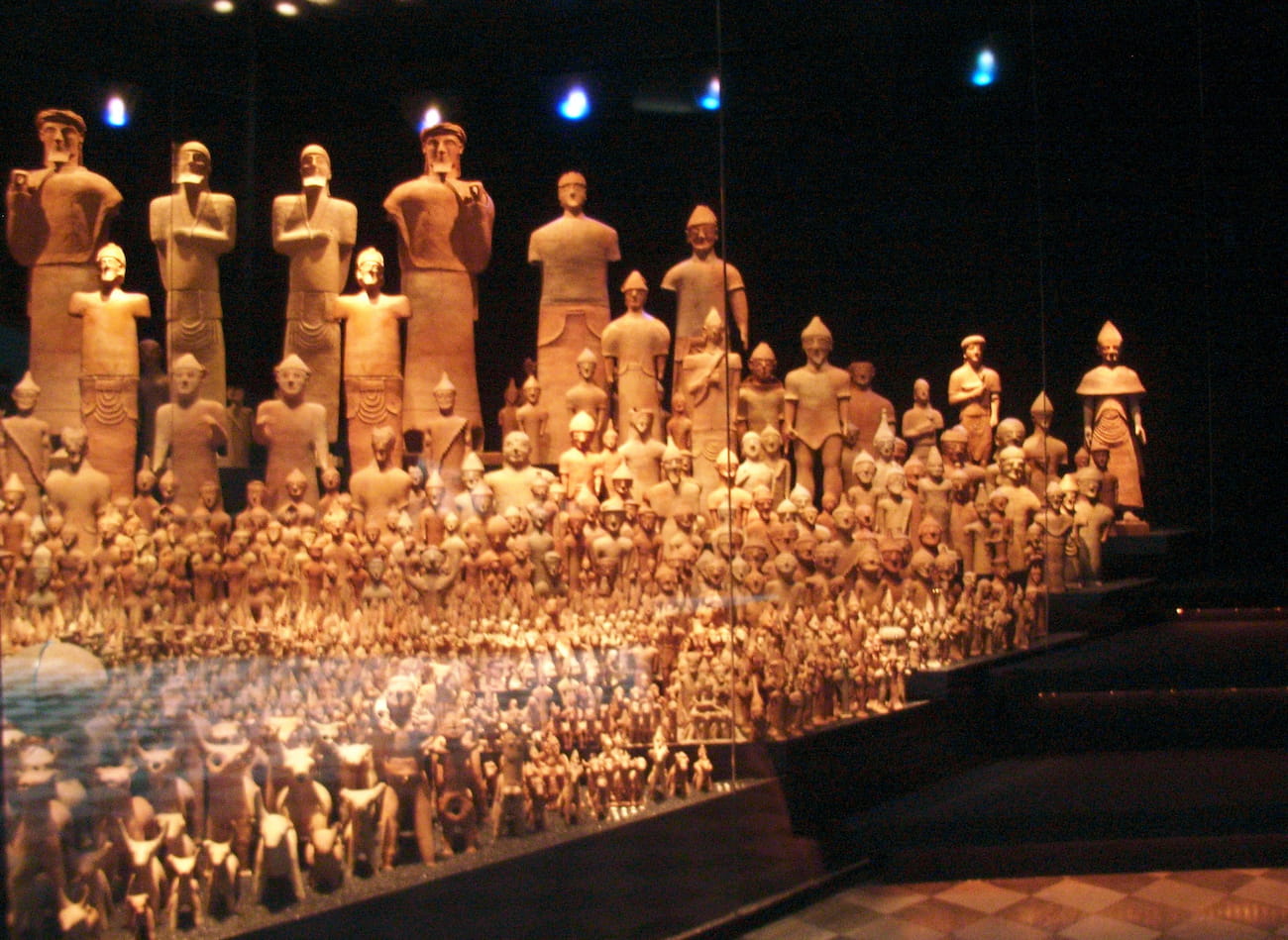 The Terracotta Army of Agia Eirini, the Largest Find of Late Iron Age ...