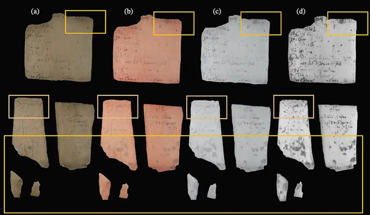 Vindolanda Tablets Reveal Roman Soldiers Made Their Own Ink Using ...