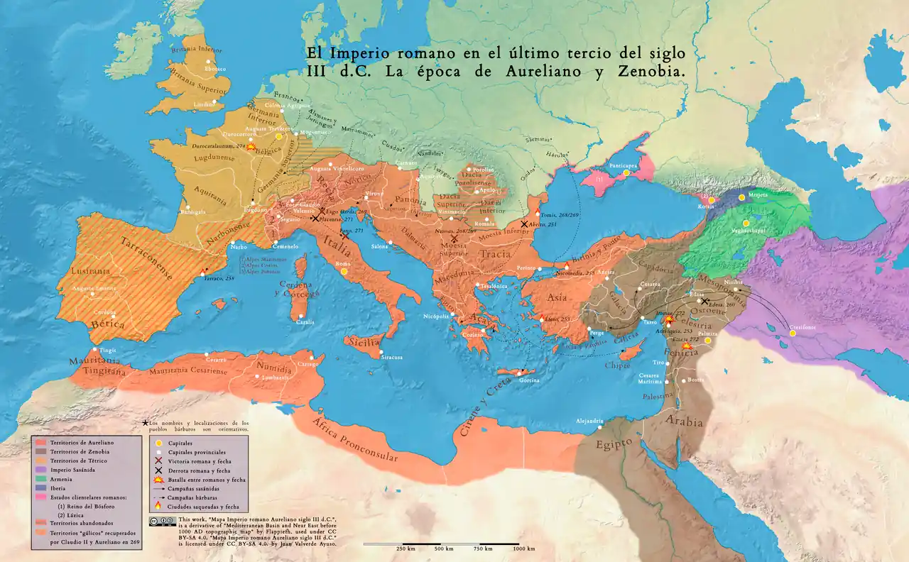 Aurelian, the emperor of humble origin who gave his name to Orleans and ...