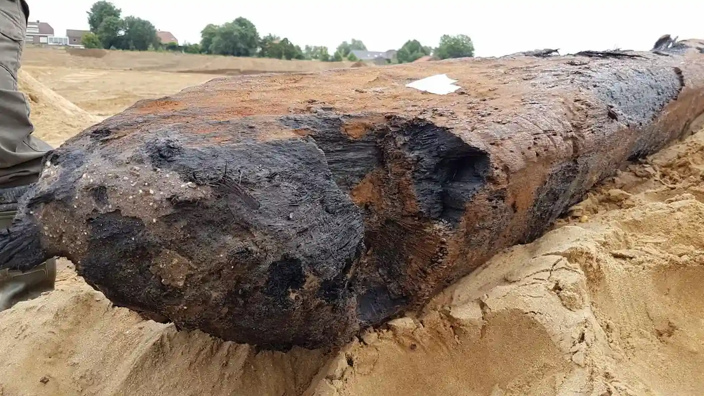 Remains of a Roman Bridge from the Year 363 AD Discovered in the Bed of ...