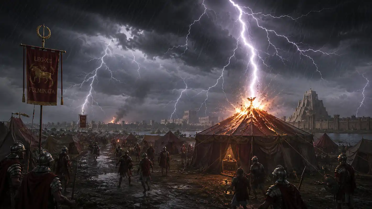 Carus, the Roman Emperor Struck by Lightning, and Whose Death Was ...