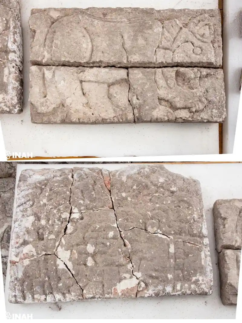 A Thousand Years Ago Entire Decorative Panels of the Pyramid of ...