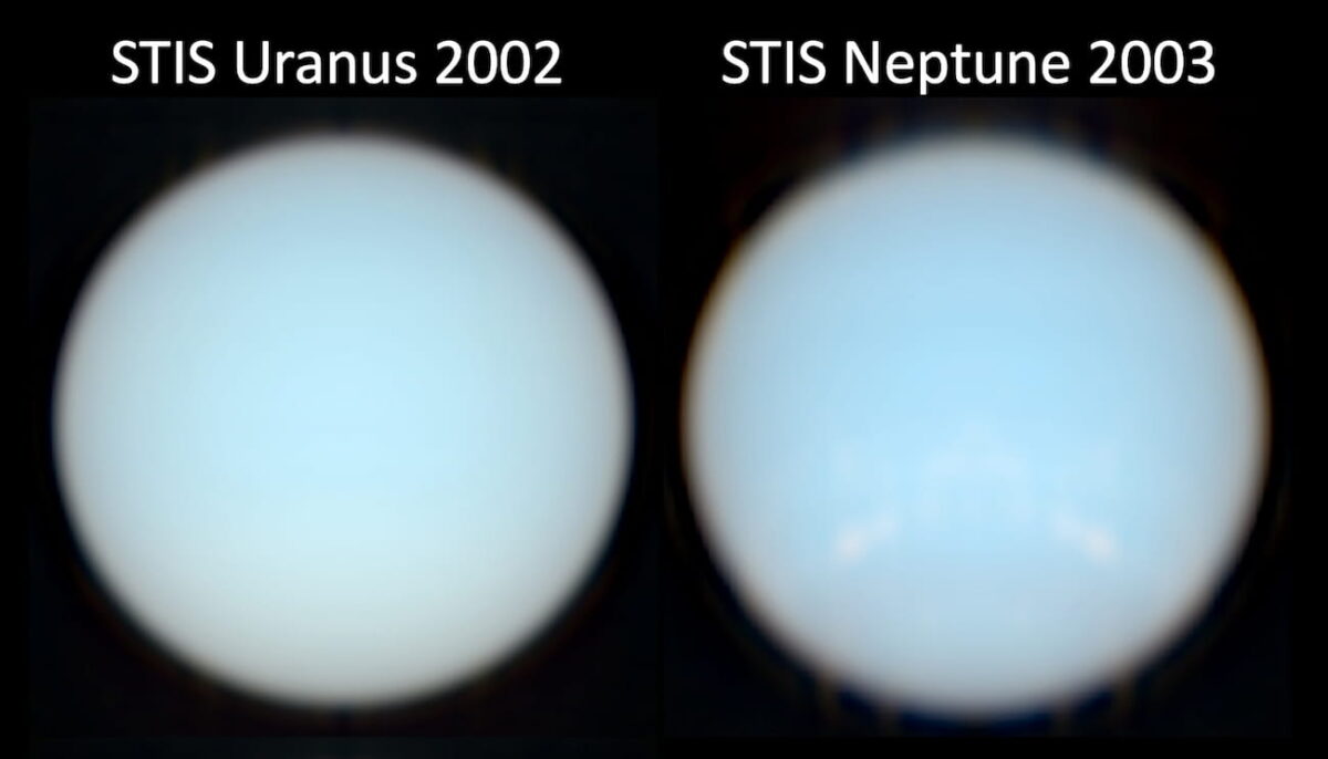 Nuevas imágenes revelan el aspecto real de Neptuno y Urano